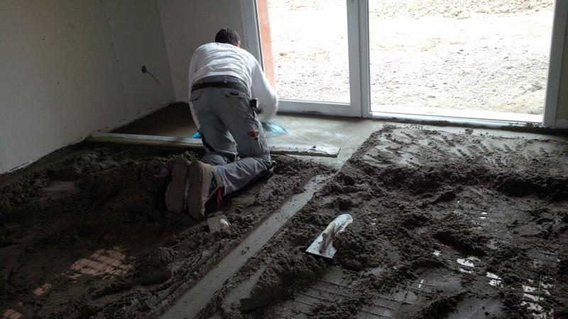 CEM Mortier de Chape : sous couche de revêtement de sol | EDYCEM BPE